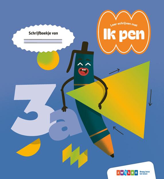 Schrijfboekje 3a - Ik pen editie 2024 - Webshop Zwijsen